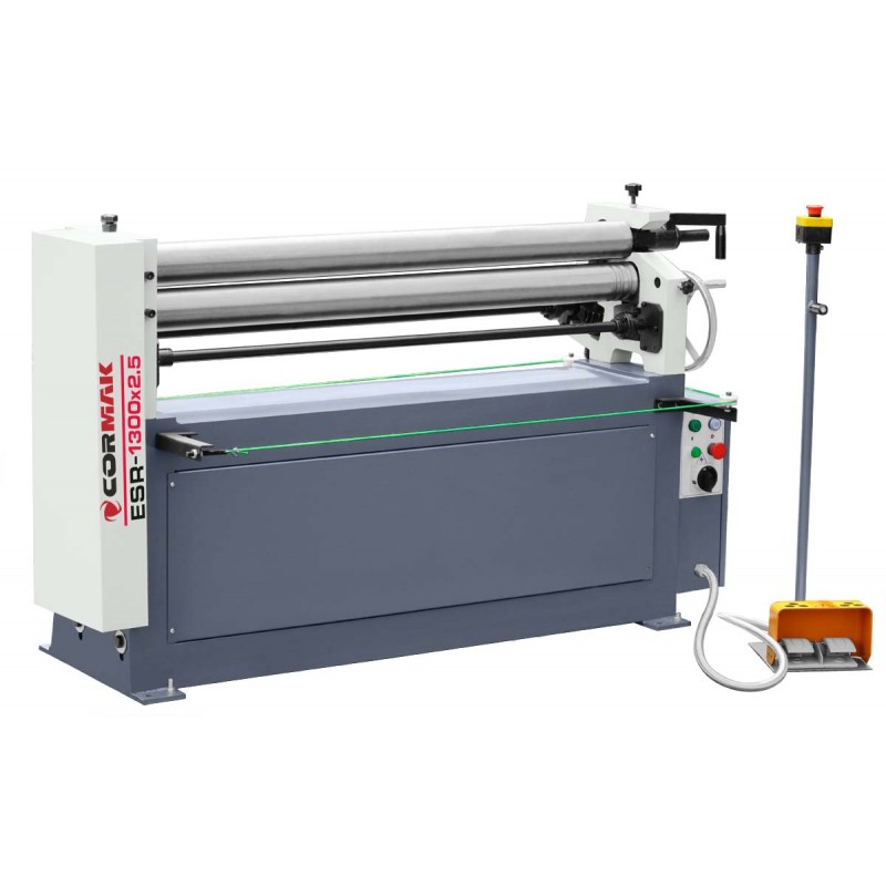 Sheet Metal Roller CORMAK ESR 1300×2.5 – electromechanical roller | CORMAK
