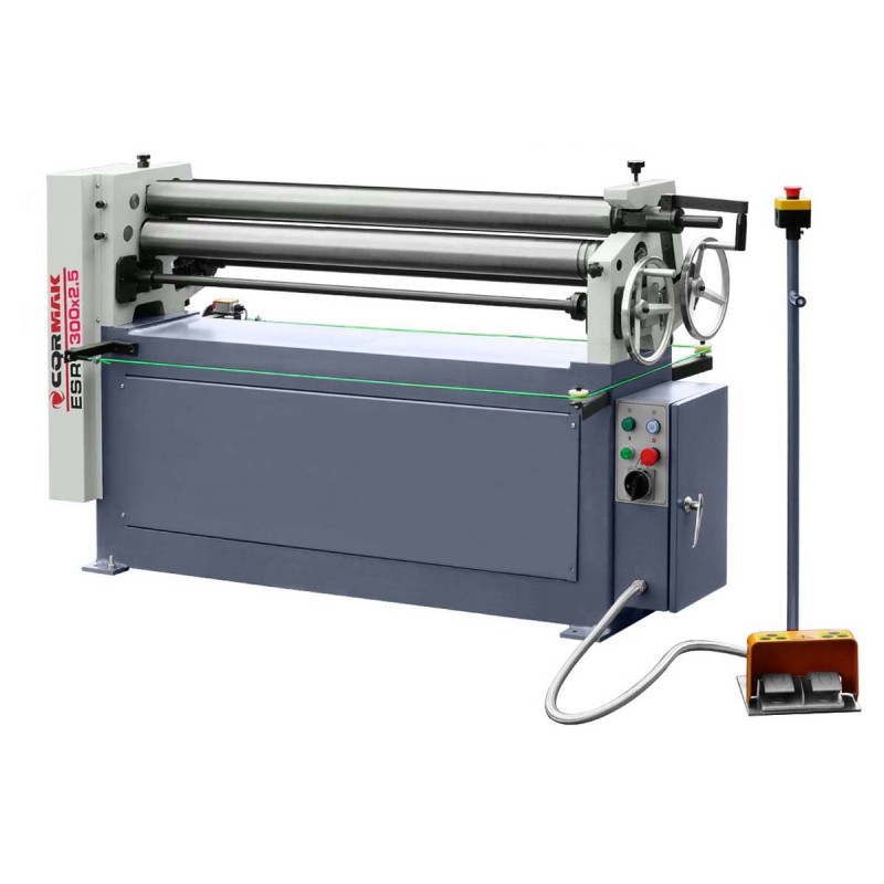 Sheet Metal Roller CORMAK ESR 1300×2.5 – electromechanical roller | CORMAK