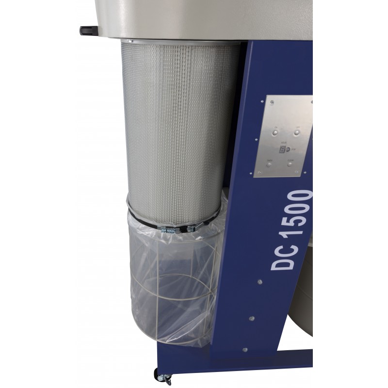 Cyclone Dust Collector CORMAK DC1500 230V | High-Efficiency Workshop ...