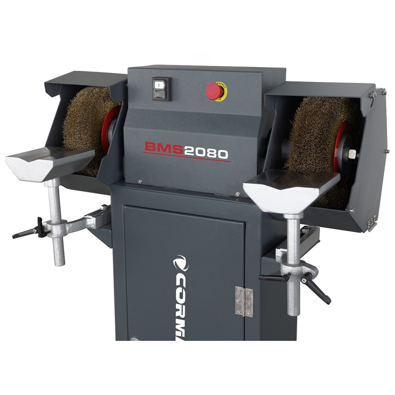 Brush Grinder Deburring Machine CORMAK BMS2080 with Stand | CORMAK