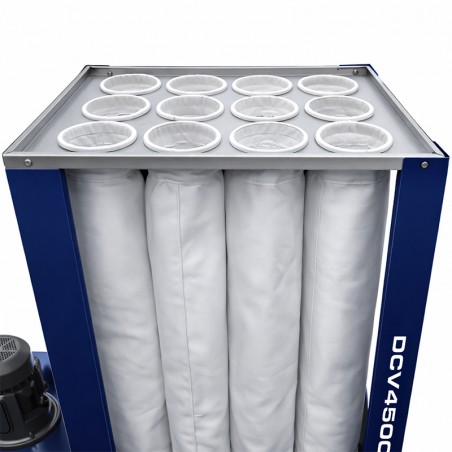 Industrial Wood Dust and Chip Extractor CORMAK DCV4500E | Central ...
