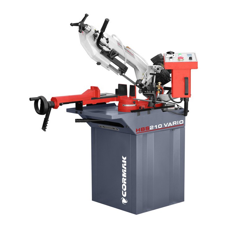 Metal Bandsaw CORMAK HBS210 VARIO | Variable Speed Industrial Bandsaw ...
